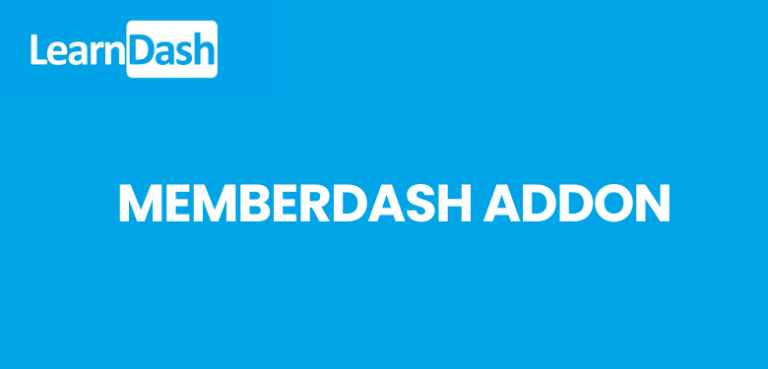 LearnDash MemberDash Addon 1.6.2 [Download]